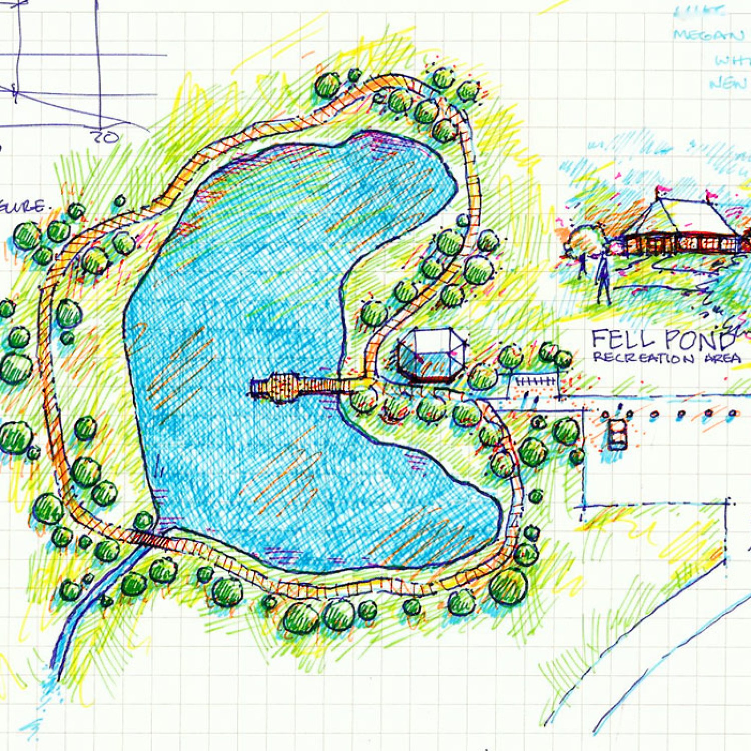 Drawing Through Anxieties: Recreation Area Sketch - Art & Projects by ...