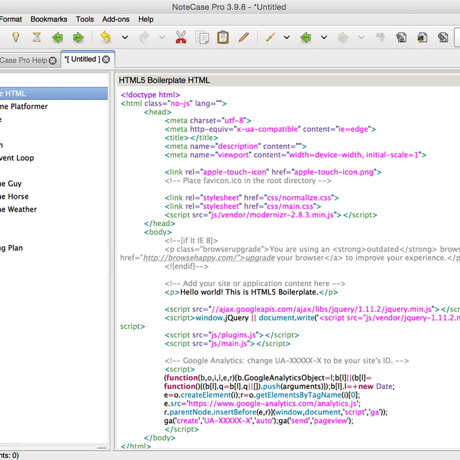 NoteCase Pro Review: Cross-Platform Hierarchical Note-Taking - Art ...