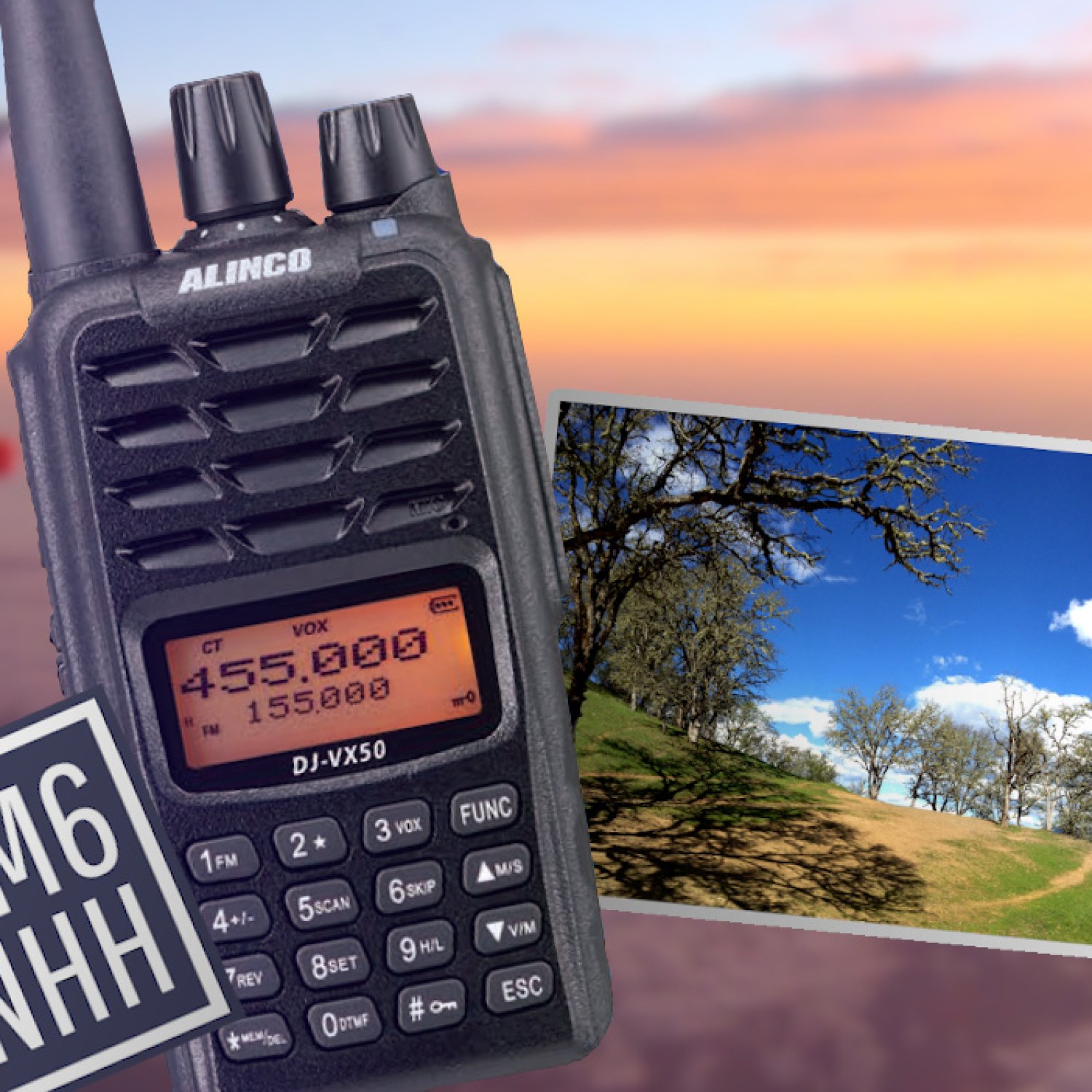 Alinco DJ-VX50: The KM6NHH Operation Guide - Art & Projects by Marc Carson